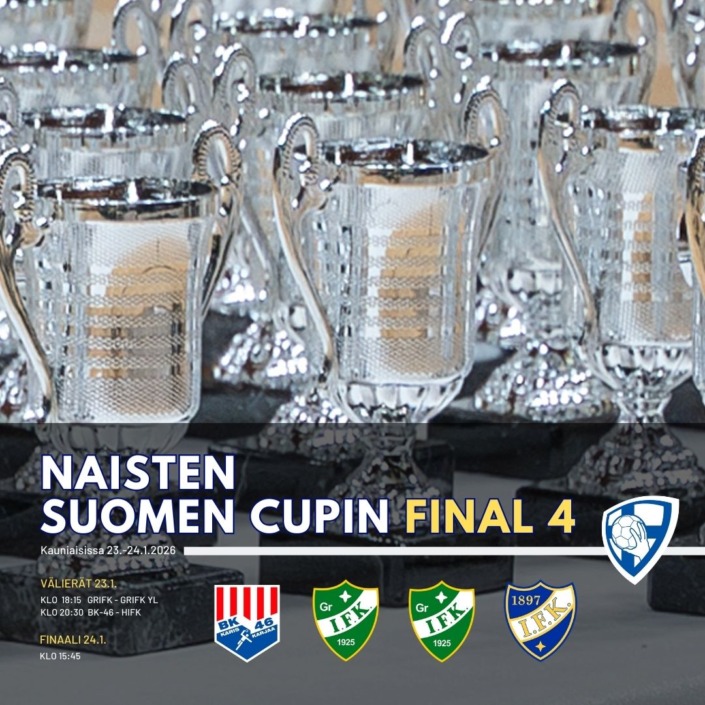 Naisten Suomen Cupin FINAL4 - Idrottsföreningen Kamraterna, Helsingfors rf